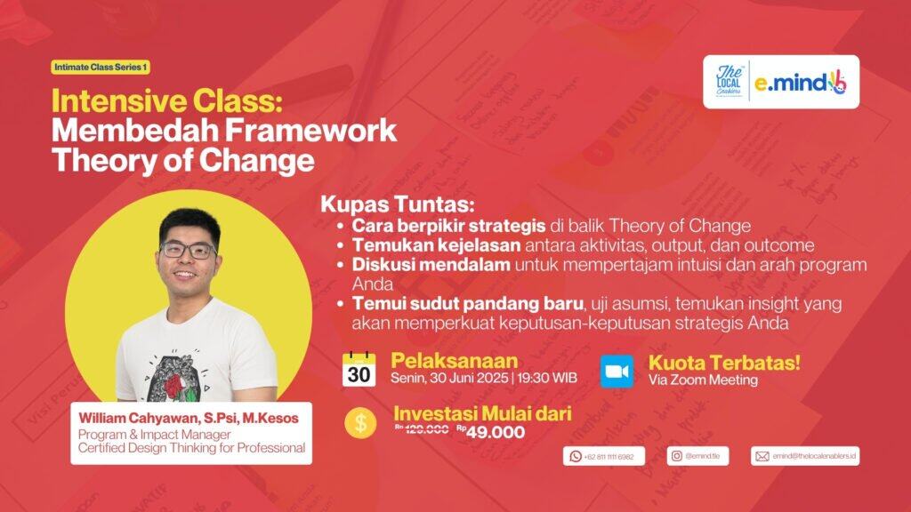 Intensive Class: Membedah Framework Theory of Change - Design Thinking ...