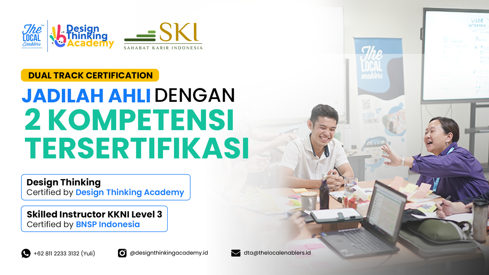 Dual Track Certification - Design Thinking Academy Indonesia